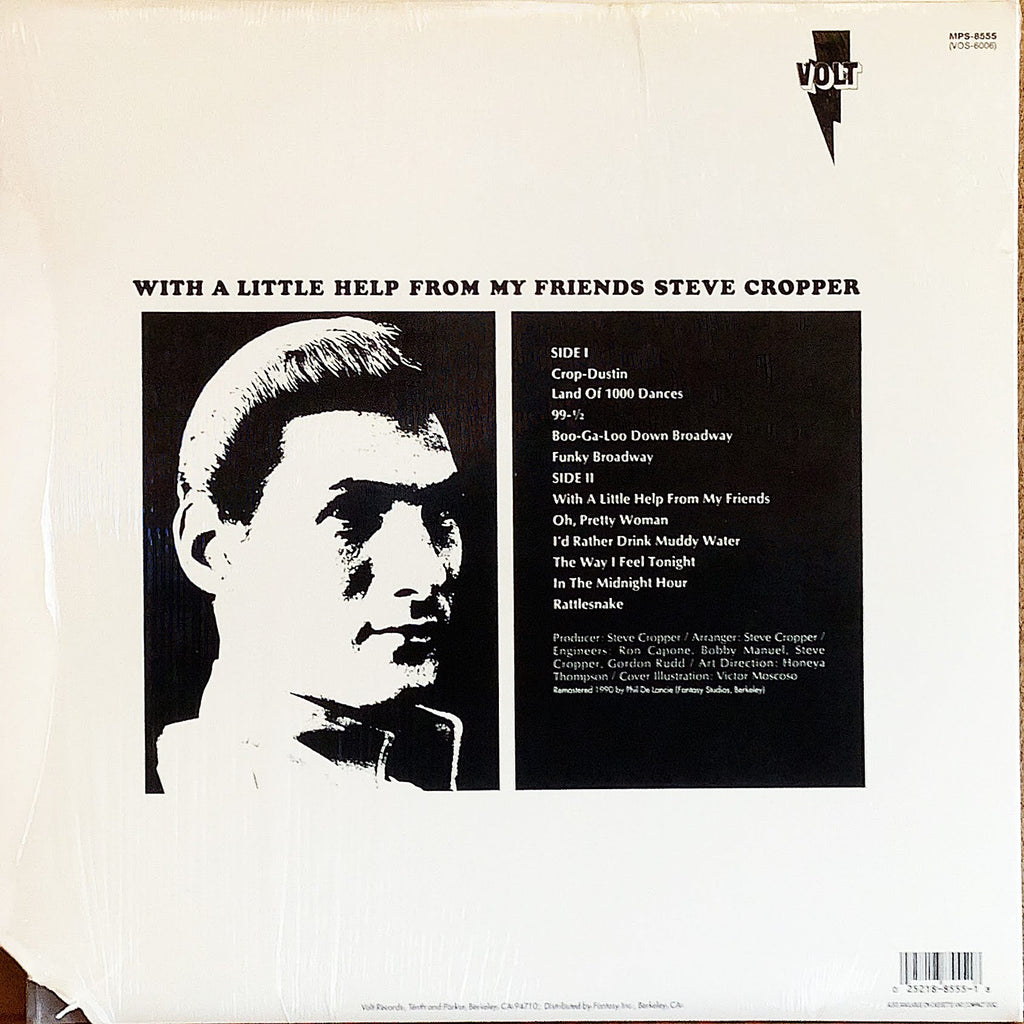 STEVE CROPPER／スティーブクロッパー【WITH A LITTLE HELP FROM MY FRIEND】 – Chelsea Record